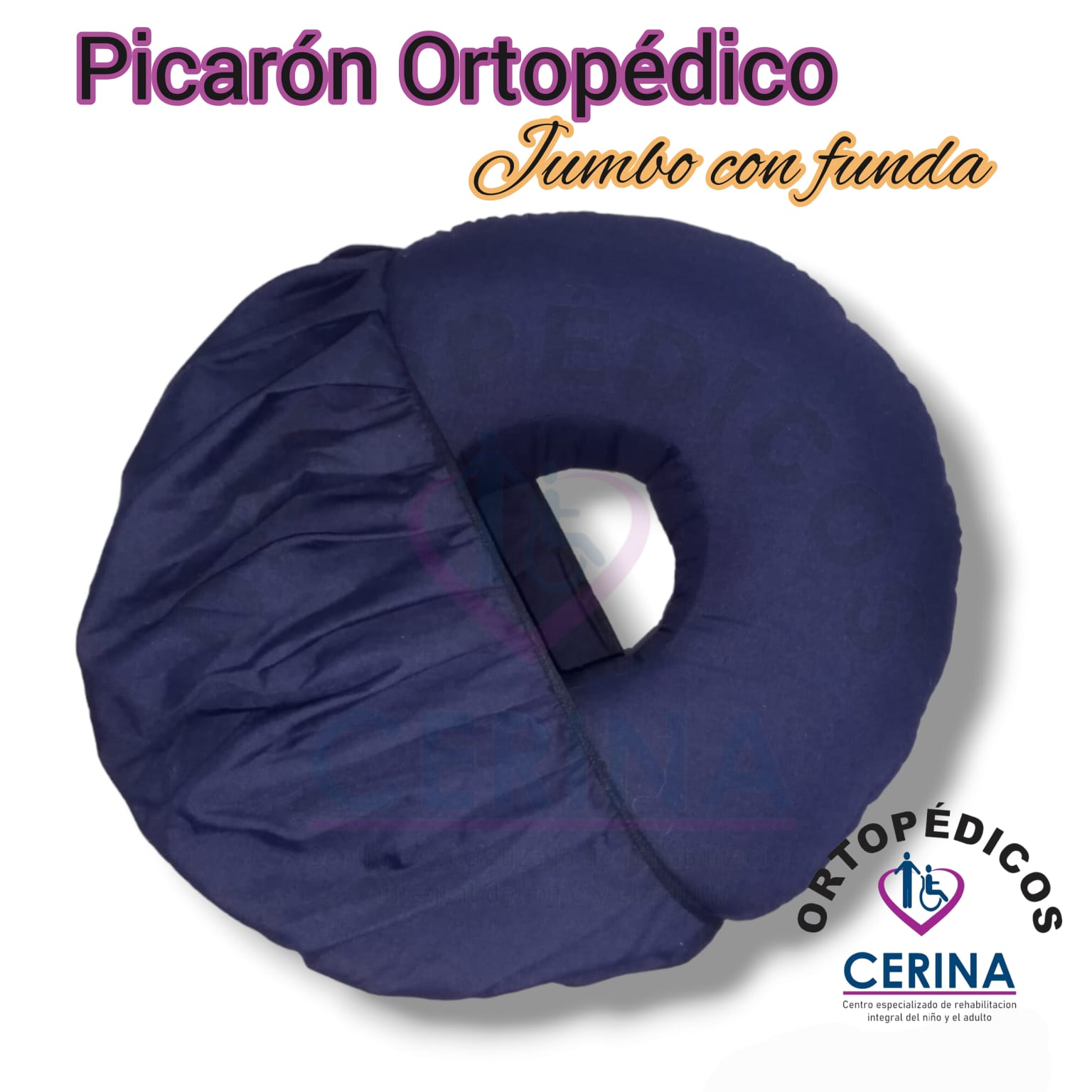 Cojín Picarón Ortopédico Jumbo Con Funda – Cerina Ortopédicos